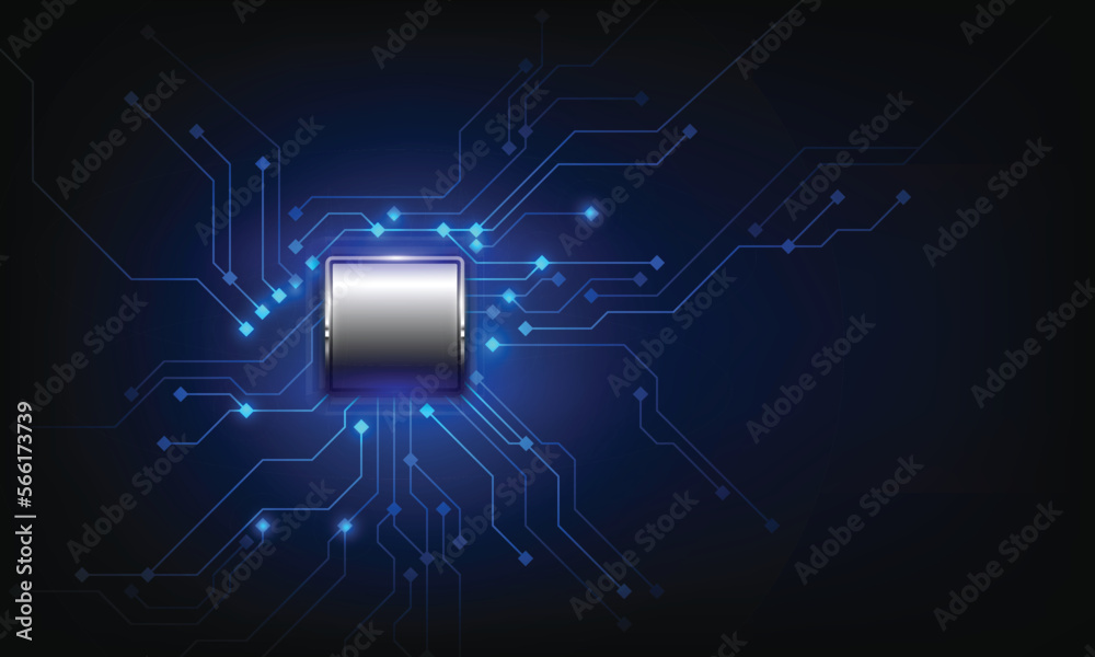 Circuit board. Technology background. Central Computer Processors CPU concept. Motherboard ...