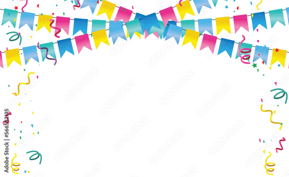 Happy birthday vector transparent background. colorful happy birthday ...
