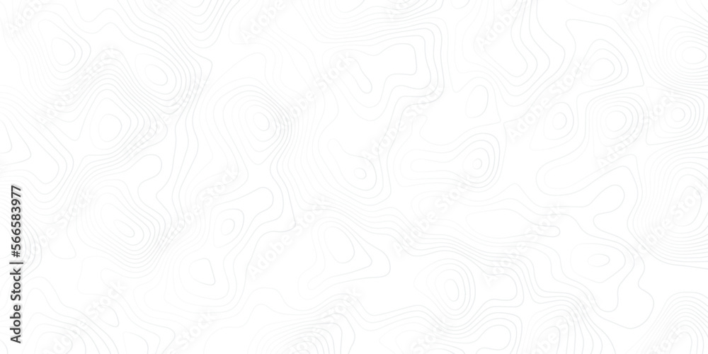 Abstract 3d Topographic map background with wave line. gradient ...