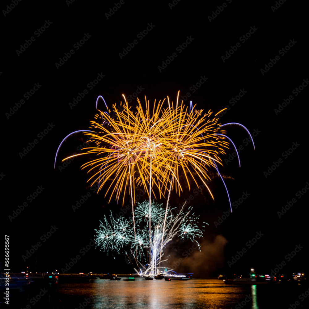 2022 British Firework Championships From The Queen Annes Battery ...