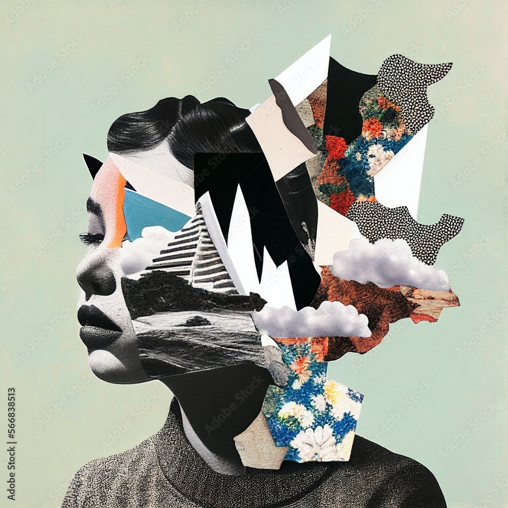 Mental States collage aesthetic, imagination, creativity, thought ...