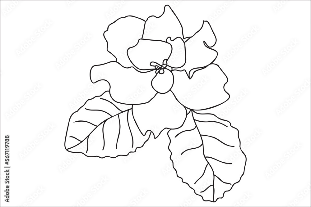 violets is drawn with a black outline, it is intended for cards ...