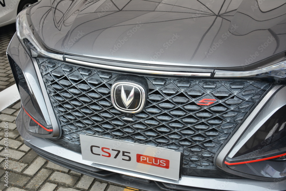 Changan CS75 plus suv auto at Autofest test drive in Pasay, Philippines ...