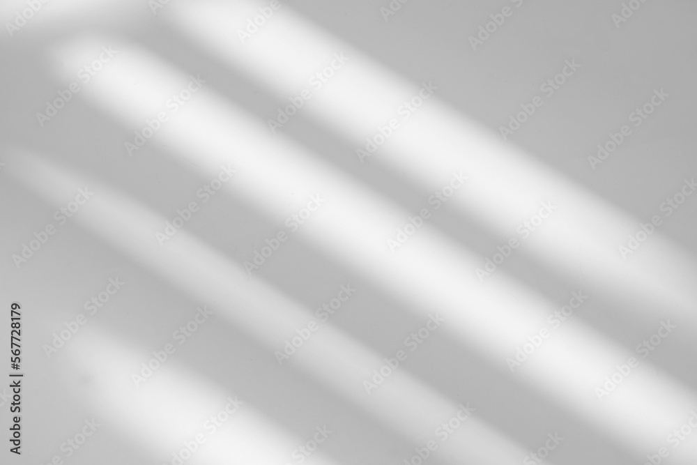 Gray shadow and light blur abstract background on white wall from ...