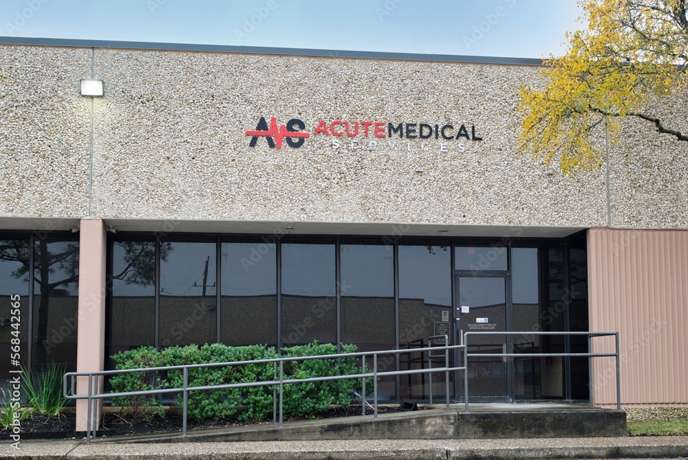 AMS Acute Medical Services office building exterior in Houston, TX ...