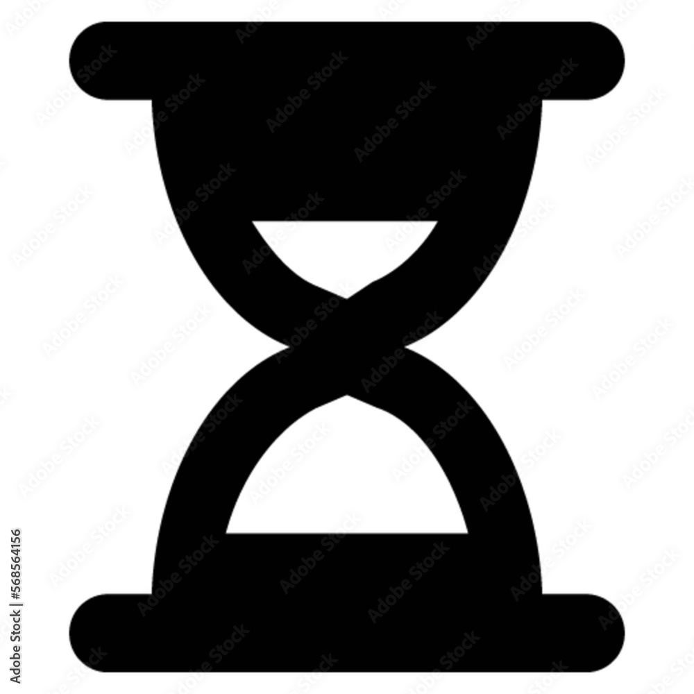 sand watch vector, icon, symbol, logo, clipart, isolated. vector ...