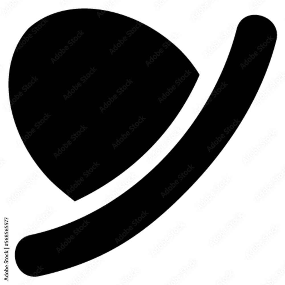 hat vector, icon, symbol, logo, clipart, isolated. vector illustration ...