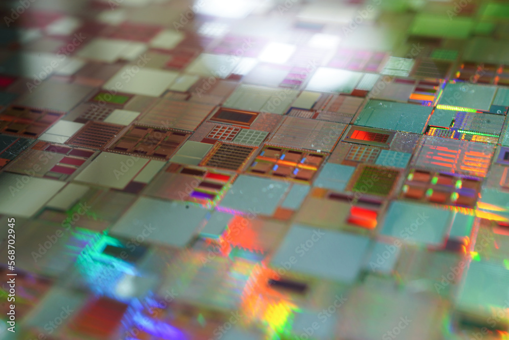 Silicon wafer for manufacturing semiconductor of integrated circuit ...