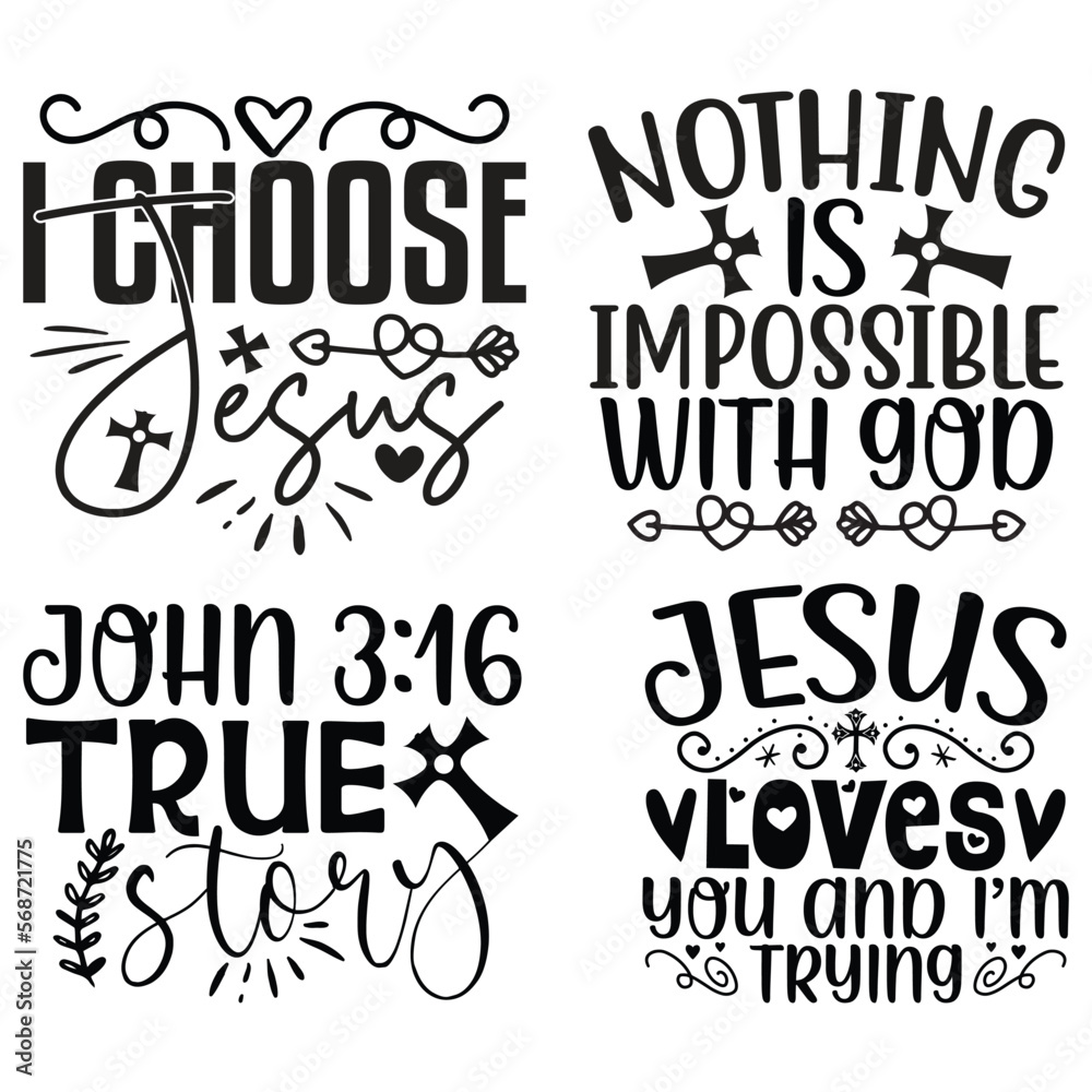 Boho Style Religious Biblical Christian Quotes T-shirt And SVG Design ...