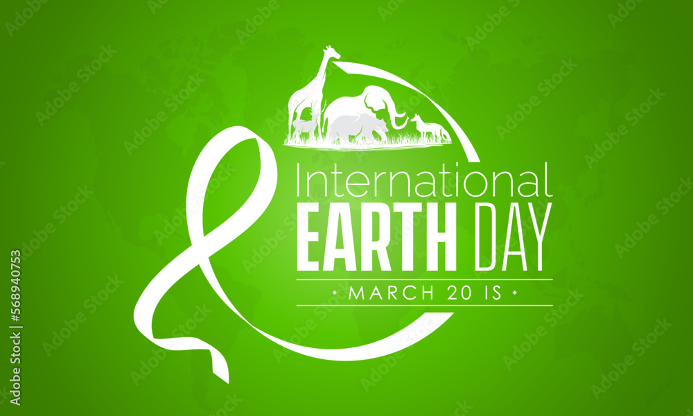 Conservation nature awareness concept banner design of International ...