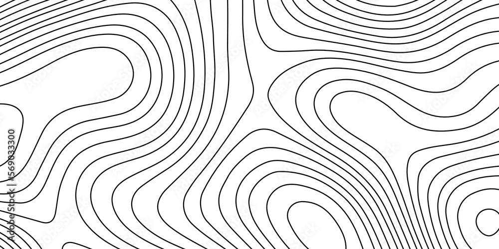 Abstract topographic contours map background. Topographic map and ...