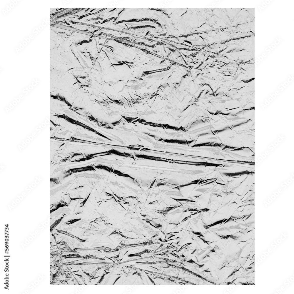 Wrinkled plastic wrap texture on transparent background wallpaper ...