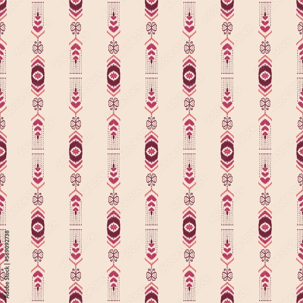 Geometric ethnic oriental ikat gypsy folk Mexican mexico indian tribal ...