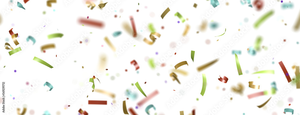 confetti png. Gold confetti falls from the sky. Glittering confetti on ...