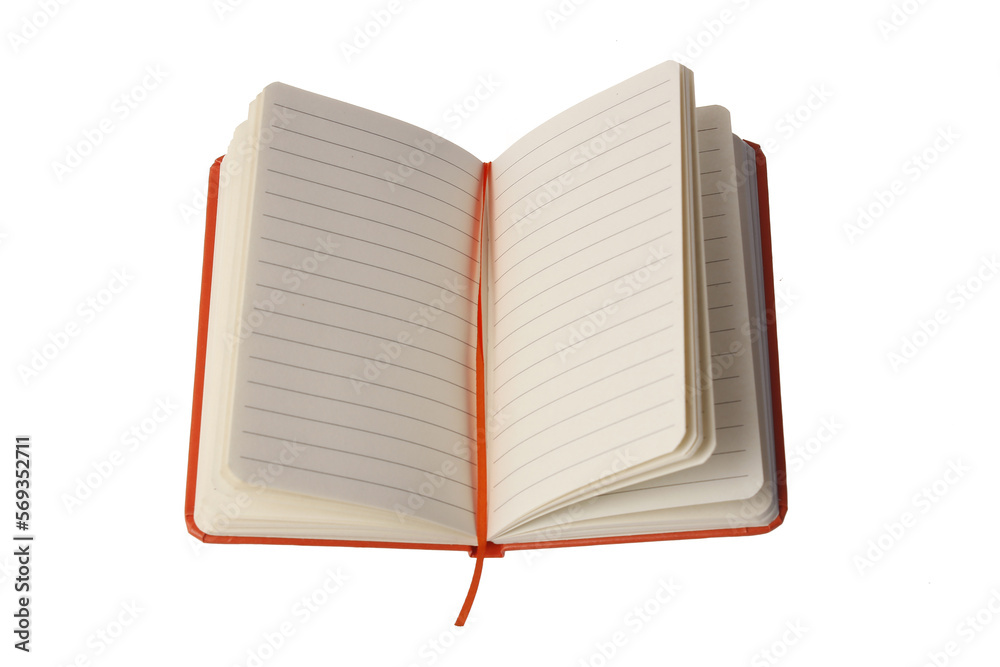 Foto de Stock LIBRETA O PEQUEÑA AGENDA ABIERTA Y CERRADA EN FONDO ...