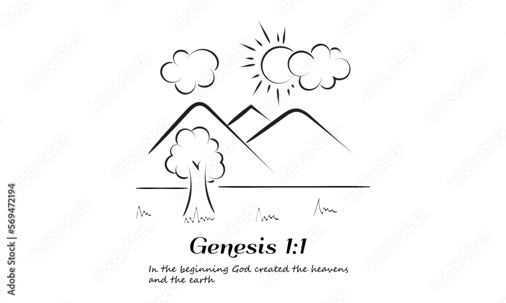 Scripture Illustration for Tattoo design. The message of the Gospel of ...