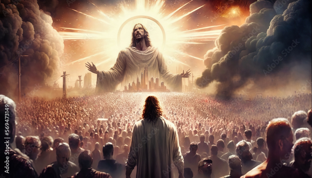 Illustration Revelation Of Jesus Christ New Testament Religion Of