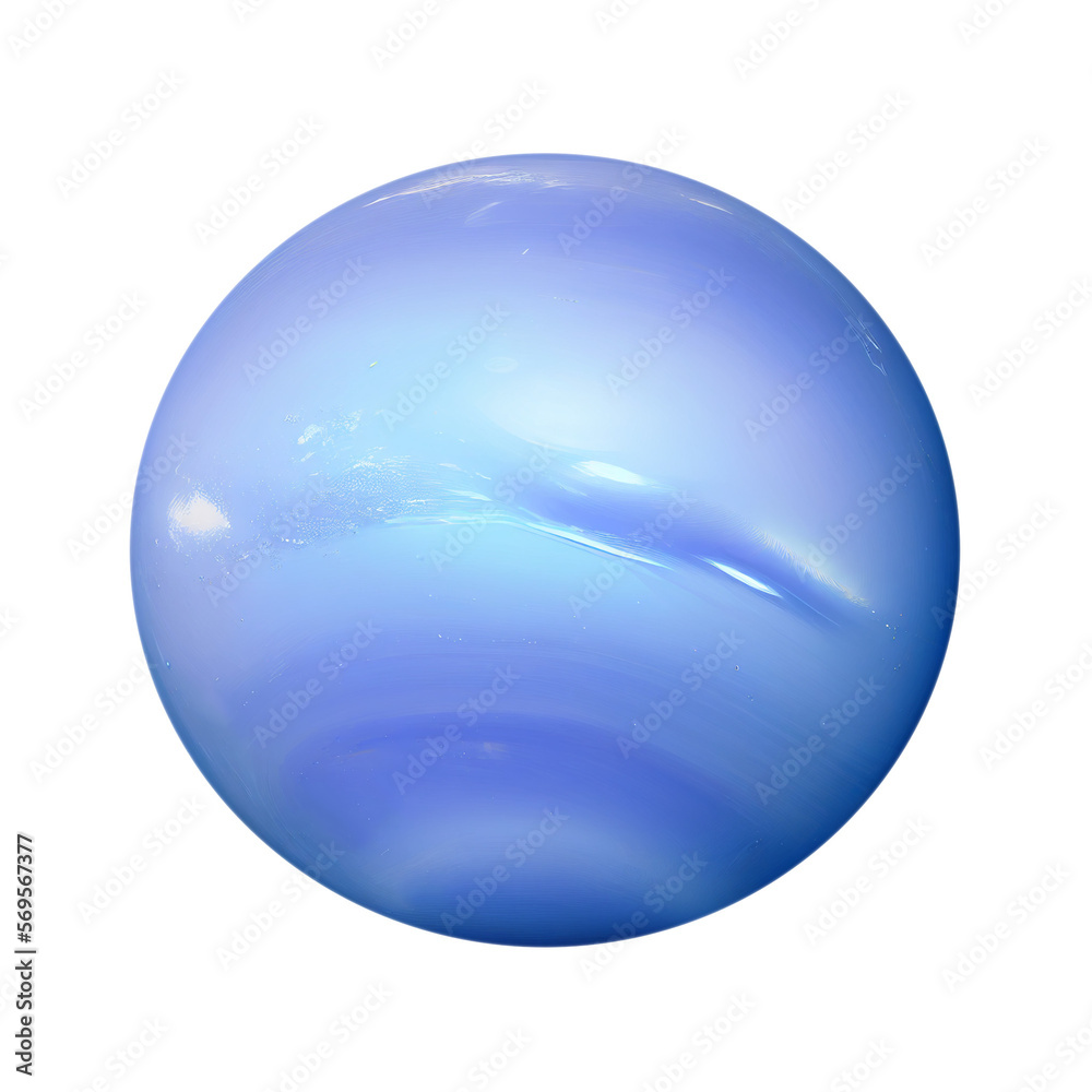 Neptune planet isolated on transparent background cutout Stock ...