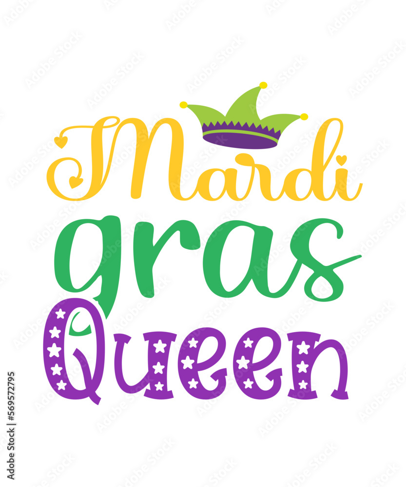 Vector de Stock Mardi Gras SVG Bundle, Mardi Gras Clipart, Carnival ...