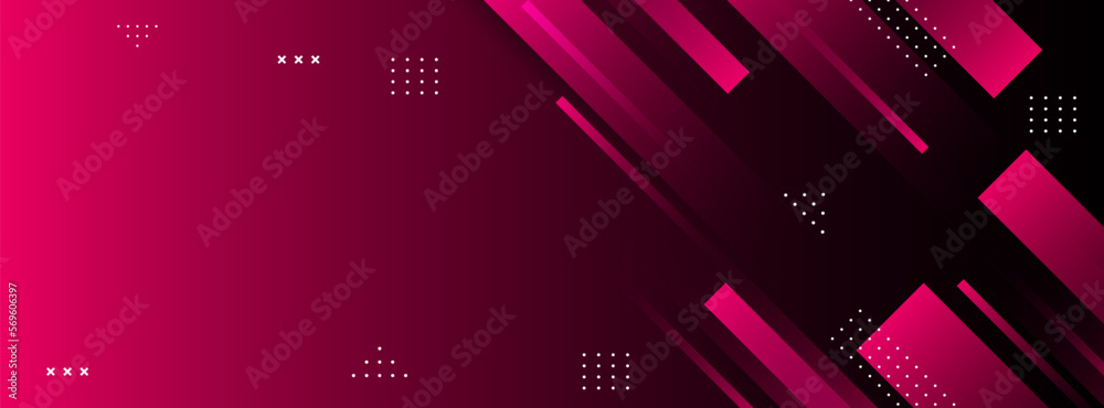 latar belakang spanduk. full color, gradasi pink dan hitam eps 10 Stock ...