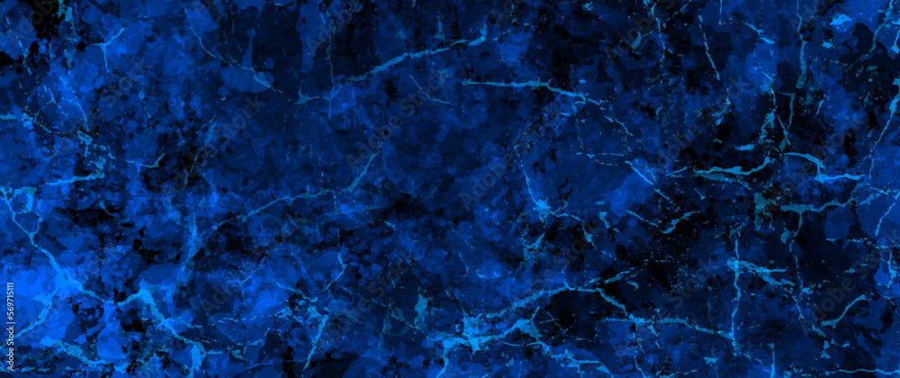 Blue marble vector texture for art background. Granite. Natural stone ...
