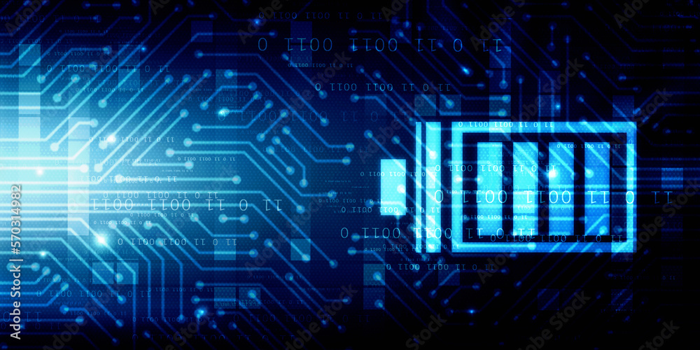 2d rendering Electrical energy and power supply source concept ...