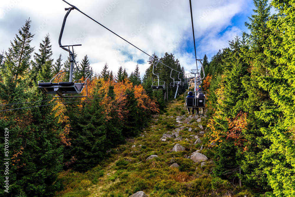 Sudety, Karkonosze, Śnieżka, Czechy, Polska, góry, jeziora, lasy ...