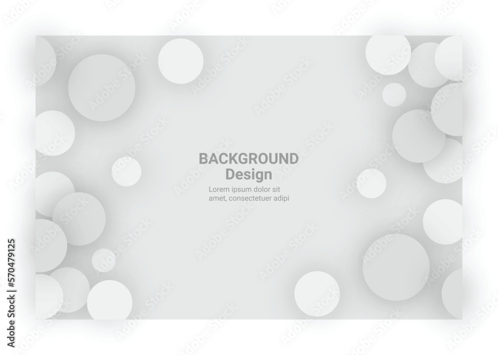 Abstract ellipse shapes vector background design Stock Vector | Adobe Stock