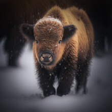 Baby Bison Free Stock Photo - Public Domain Pictures