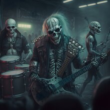 Zombie With Gun Free Stock Photo - Public Domain Pictures