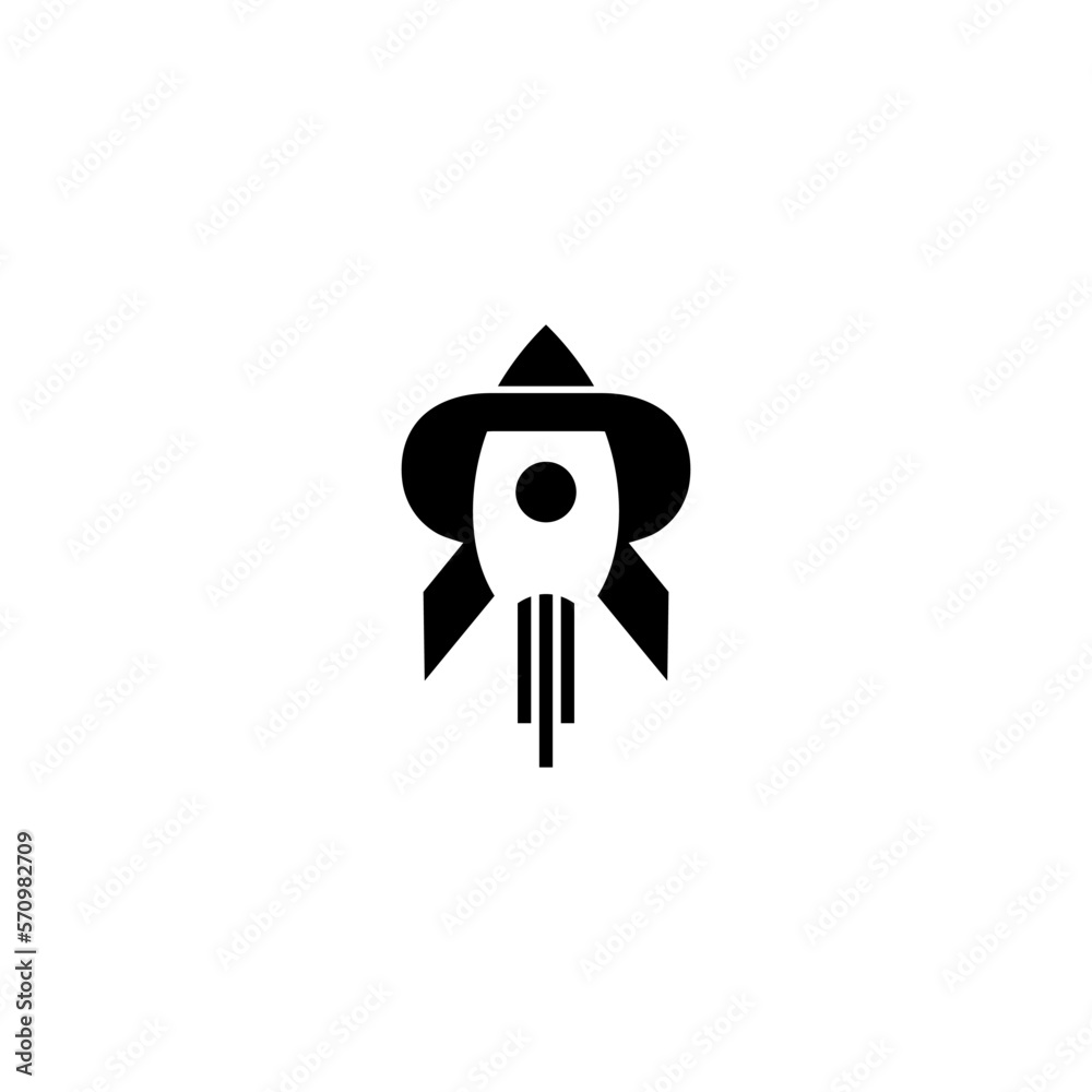 rocket,letter r,logo,vector,illustration,silhouette,logo designs,icon ...