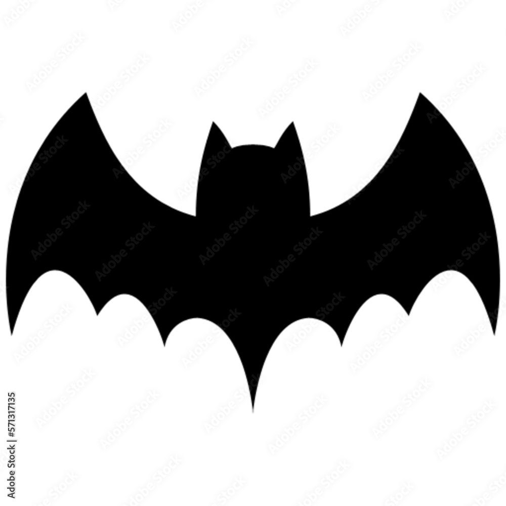 bat vector, icon, symbol, logo, clipart, isolated. vector illustration ...
