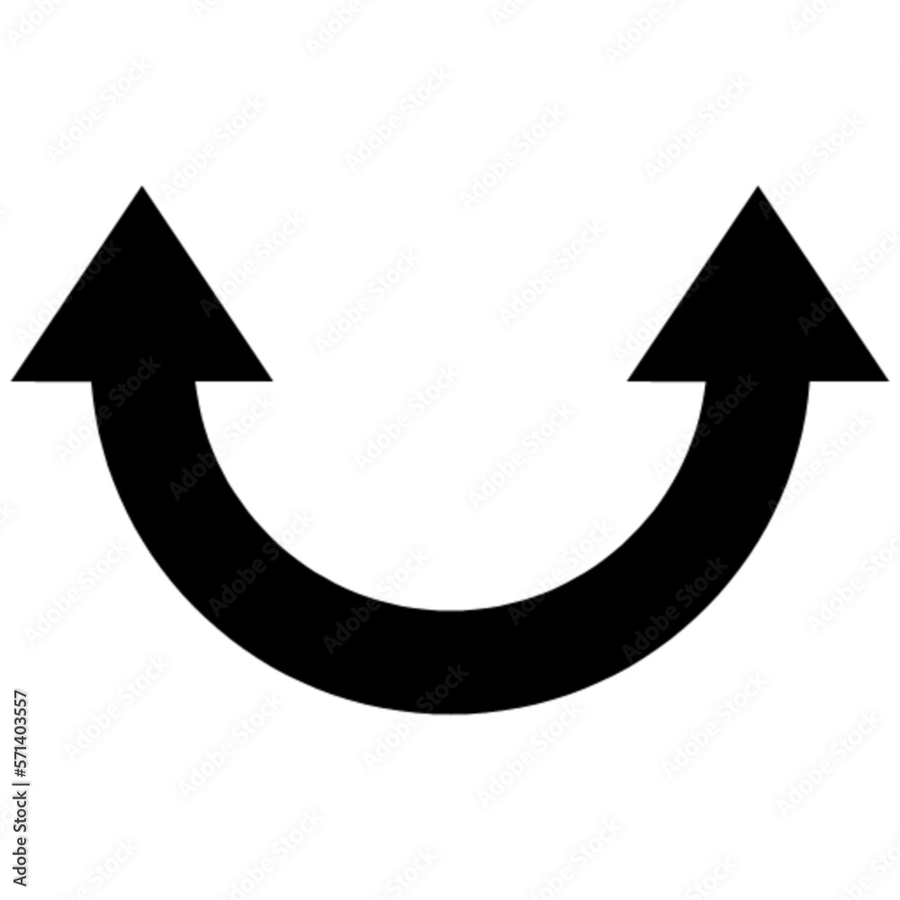 double arrow vector, icon, symbol, logo, clipart, isolated. vector ...