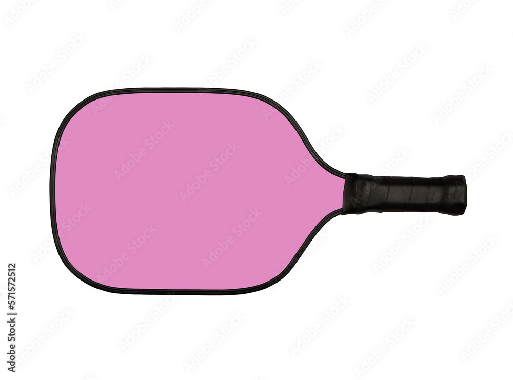 Mock up pink pickleball racket. Stock Photo | Adobe Stock