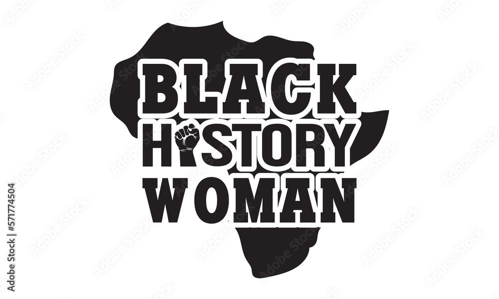 Vektor Black history woman SVG, black History Month SVG, Dream Svg ...