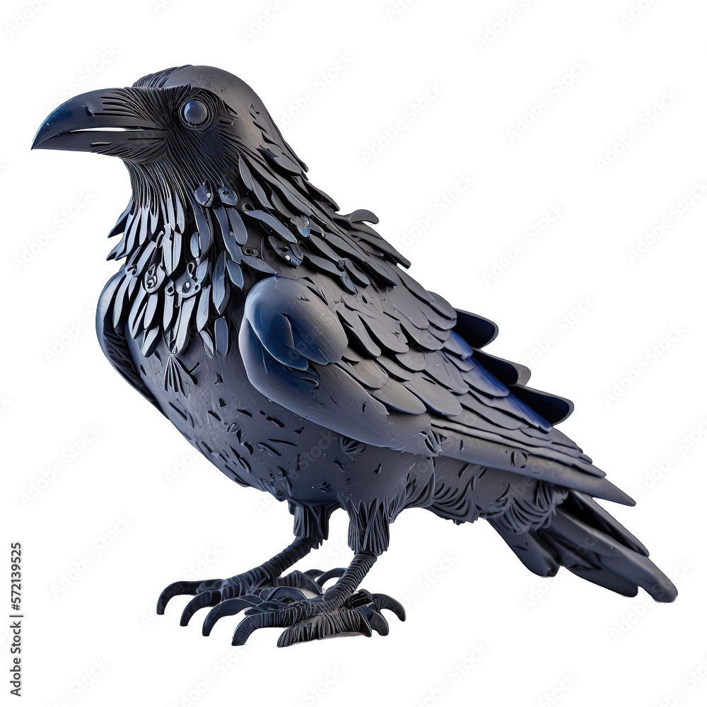 Cute Baby, Toddler, Kid Toy Crow Character Design Elements Isolated ...