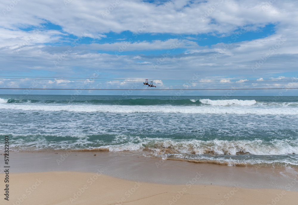 Adrenaline Beach at Labadee, Haiti. Dragon's Fire and Dragon's Breath ...