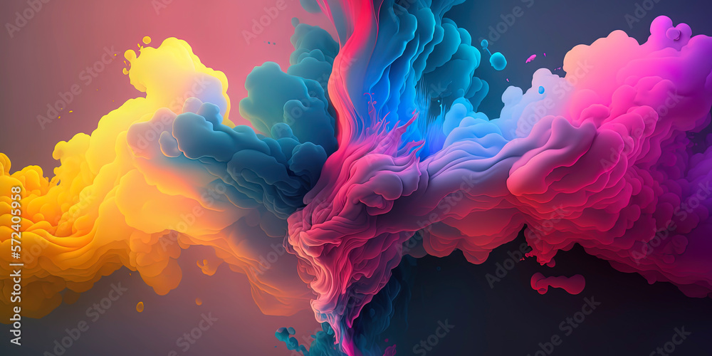 4K ABSTRACT WALLPAPER WITH SOFT COLORS Stock Illustration | Adobe Stock