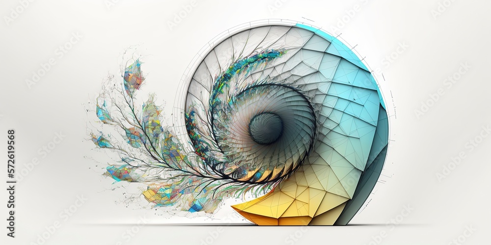 A visually striking image that showcases the capabilities of AI, such ...