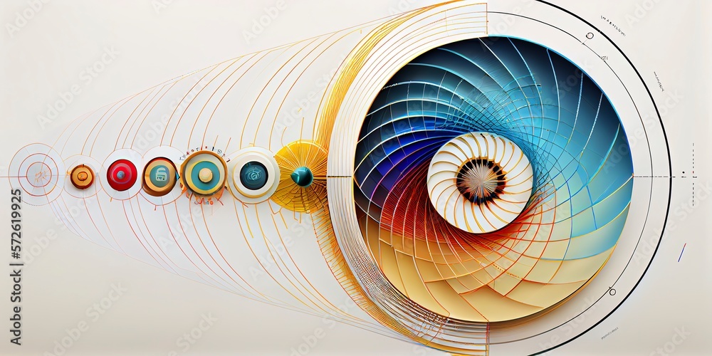 A visually striking image that showcases the capabilities of AI, such ...