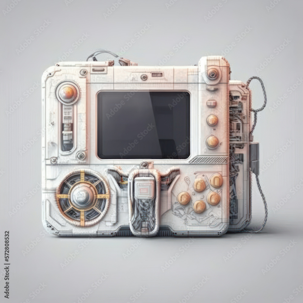 Concept of new futuristic wireless video game controller and devices ...