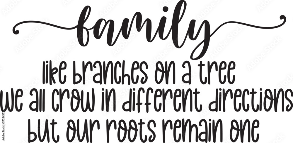 Стоковое векторное изображение «Family Quotes SVG Bundle, Family sign ...
