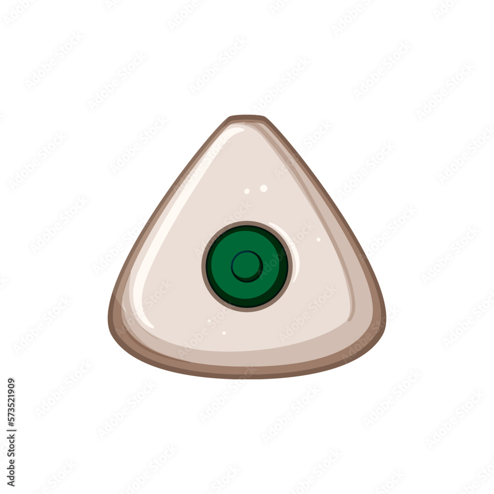 rubber eraser cartoon vector illustration Stock Vector | Adobe Stock