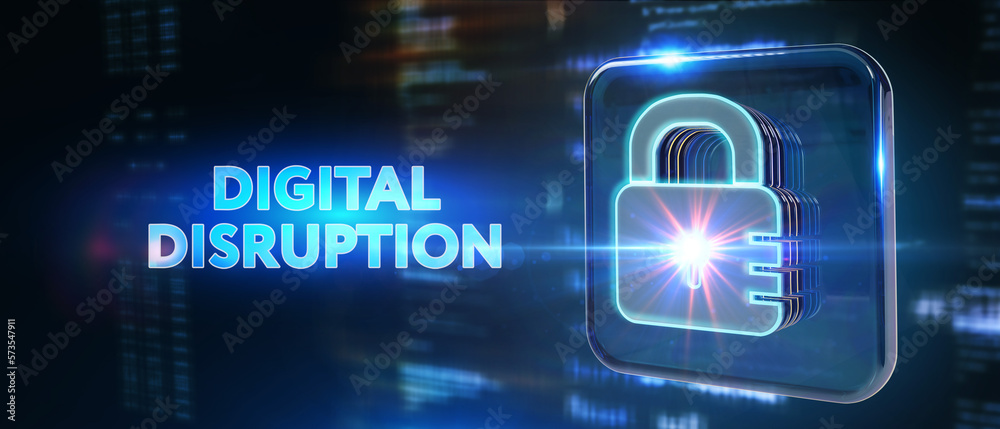 Digital disruption transformation digitalization innovation technology ...