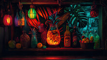Tropical Island Cocktail Bar Free Stock Photo - Public Domain Pictures