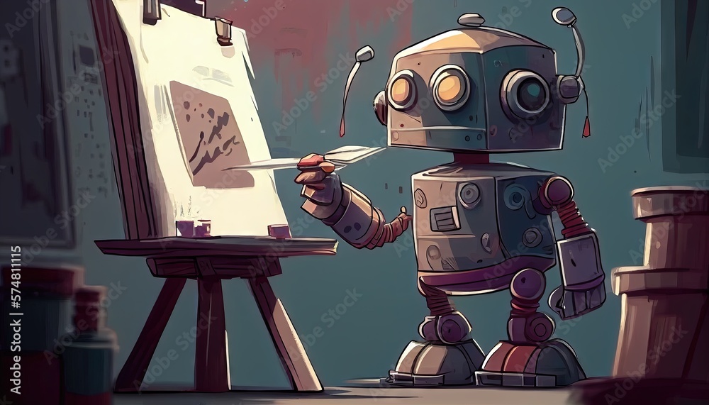 AI artist image generated by artificial intelligence. Prompt craft and ... AI artist image generated by artificial intelligence. Prompt craft and ...