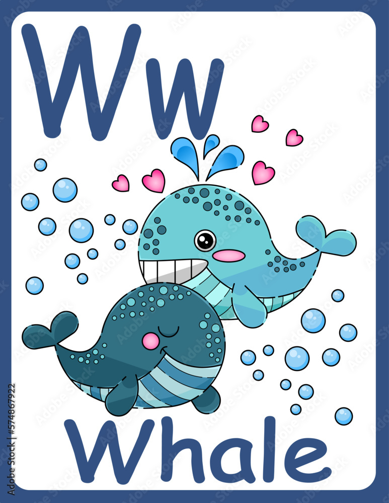 Kids ABC cards. Letter study set, english alphabet with food, animals and fairy tale characters ...