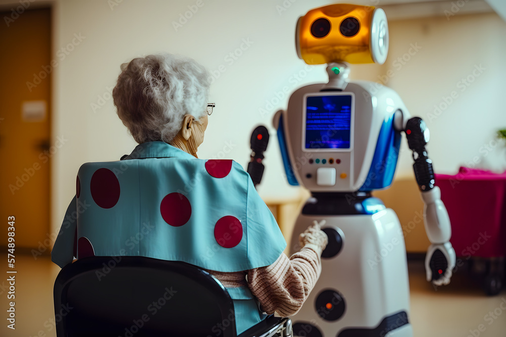 Elderly Care Robot In the Intelligent Hospital, Concept, Artificial ...