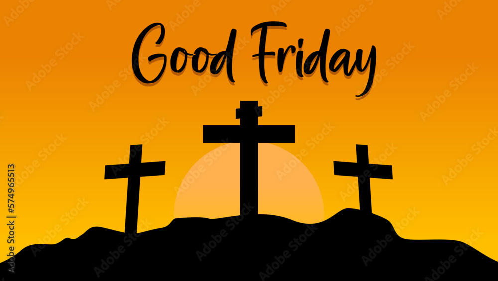 Good Friday Illustration. Good Friday is a Christian holiday ...