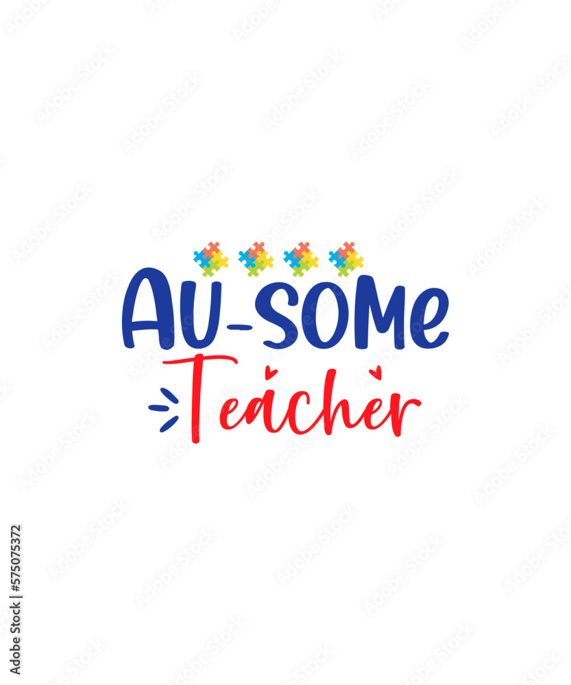 Autism Svg Bundle Autism Awareness Svg Autism Quote Svg Au Some Svg